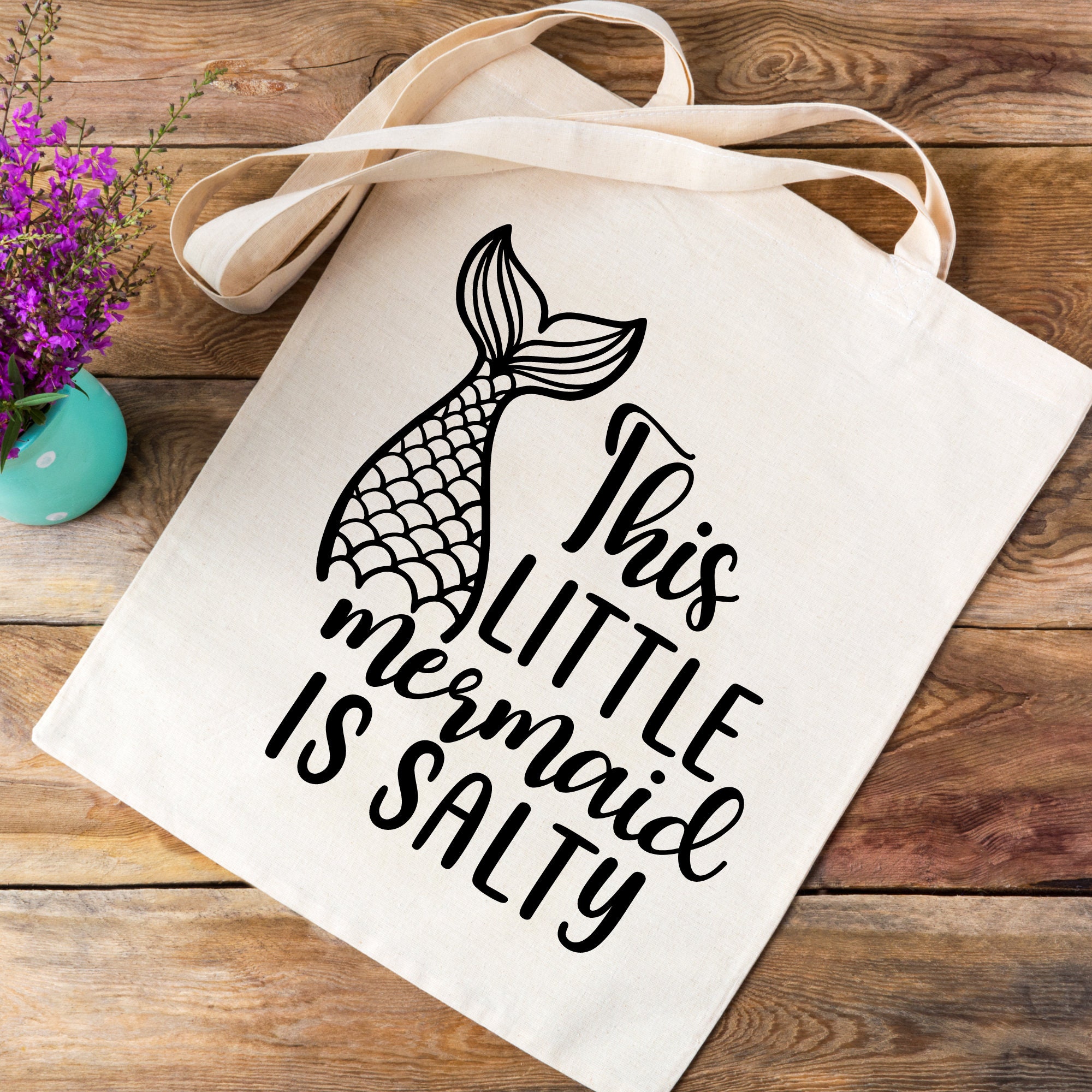 Mermaid Quote SVG, Mermaid SVG, Mermaid Svg for Tumblers, Shells, Ariel ...