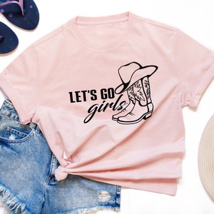 Let's Go Girls SVG, Vaquera PNG Sublimación, Western Svg, Sombrero de ...