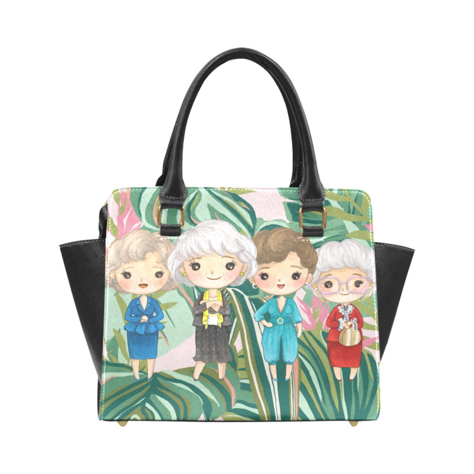 Golden Girls Classic Handbag | Studded on One Side | Dorothy | Sofia ...