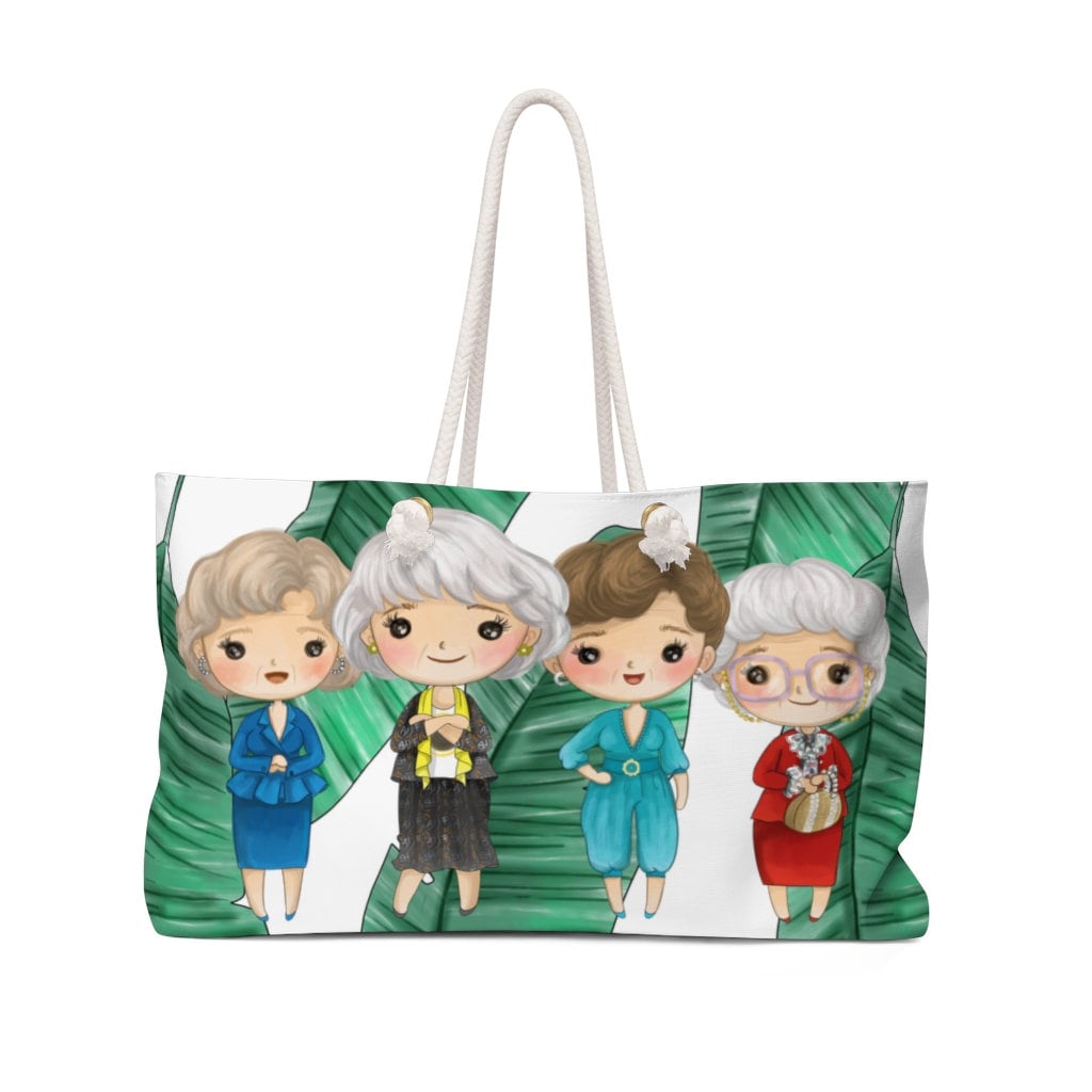 Golden Girls Classic Remix Weekender Bag Tote Bag Totebag - Etsy UK