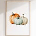 Vintage Watercolour Pumpkin Poster, Halloween Print, Fall Home Decor ...
