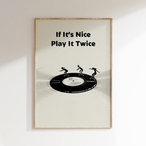 Skaters Record Label Poster, Music Label Print, Vinyl Record Poster ...