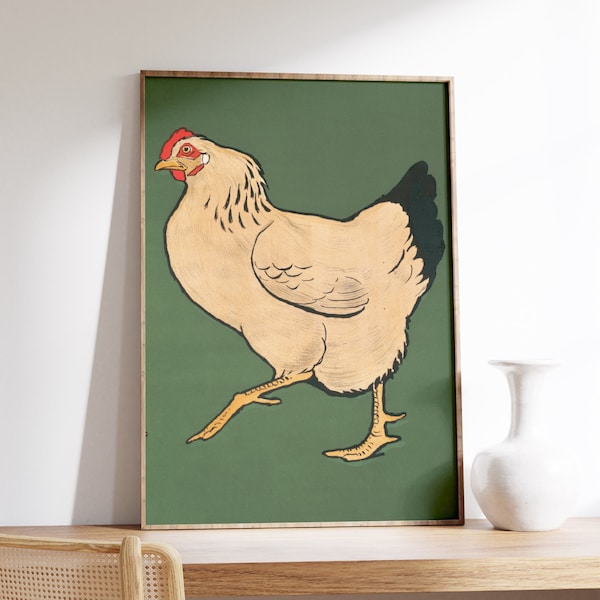 Chicken Poster - Etsy