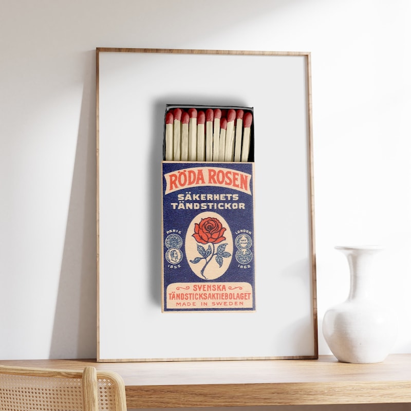 Matchbox Posters - Etsy