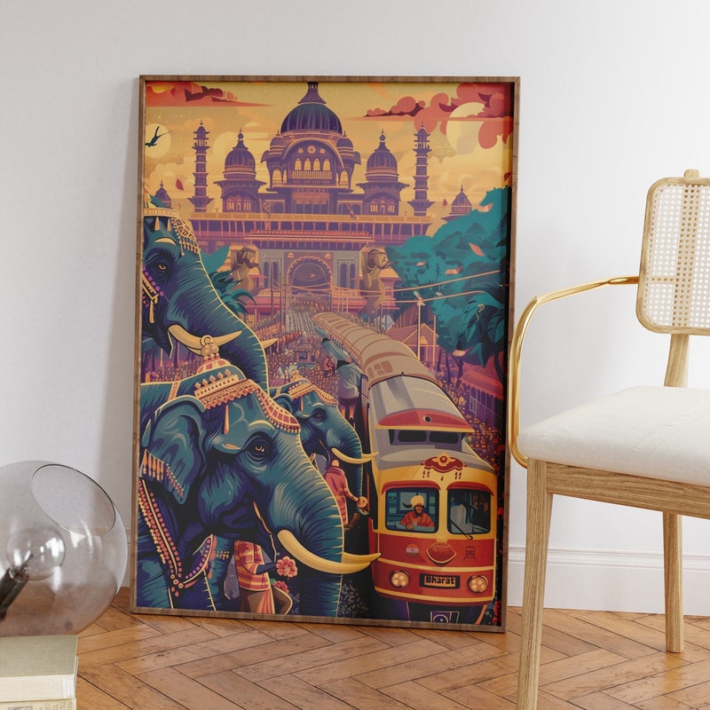 India Poster - Etsy