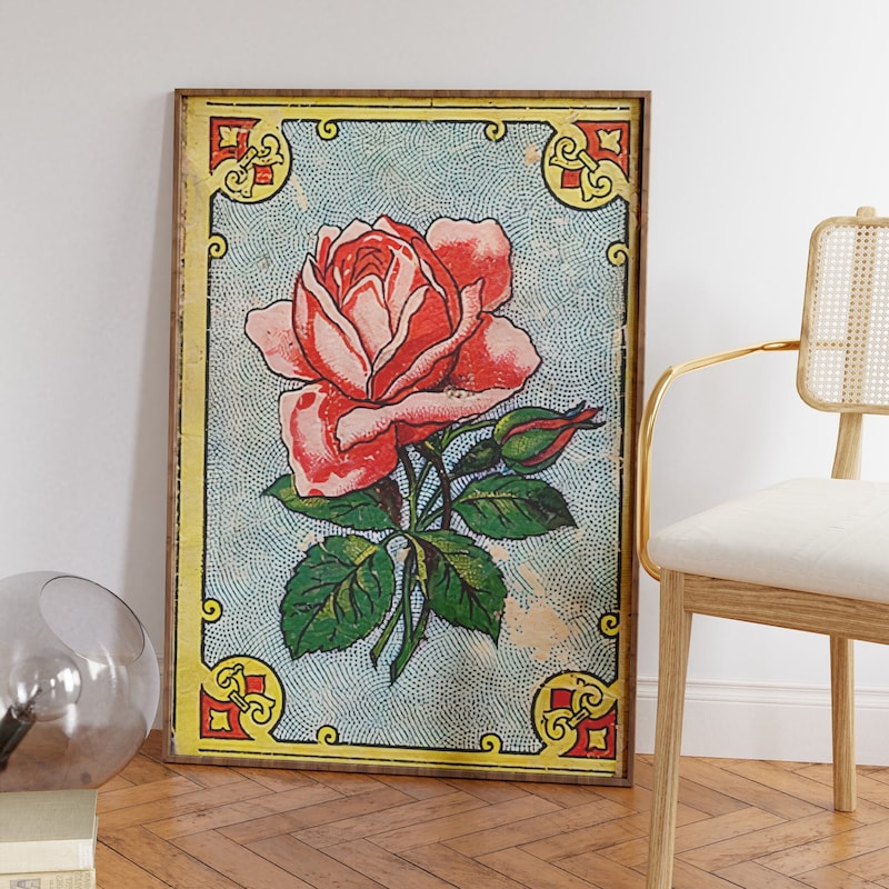 Floral Poster - Etsy