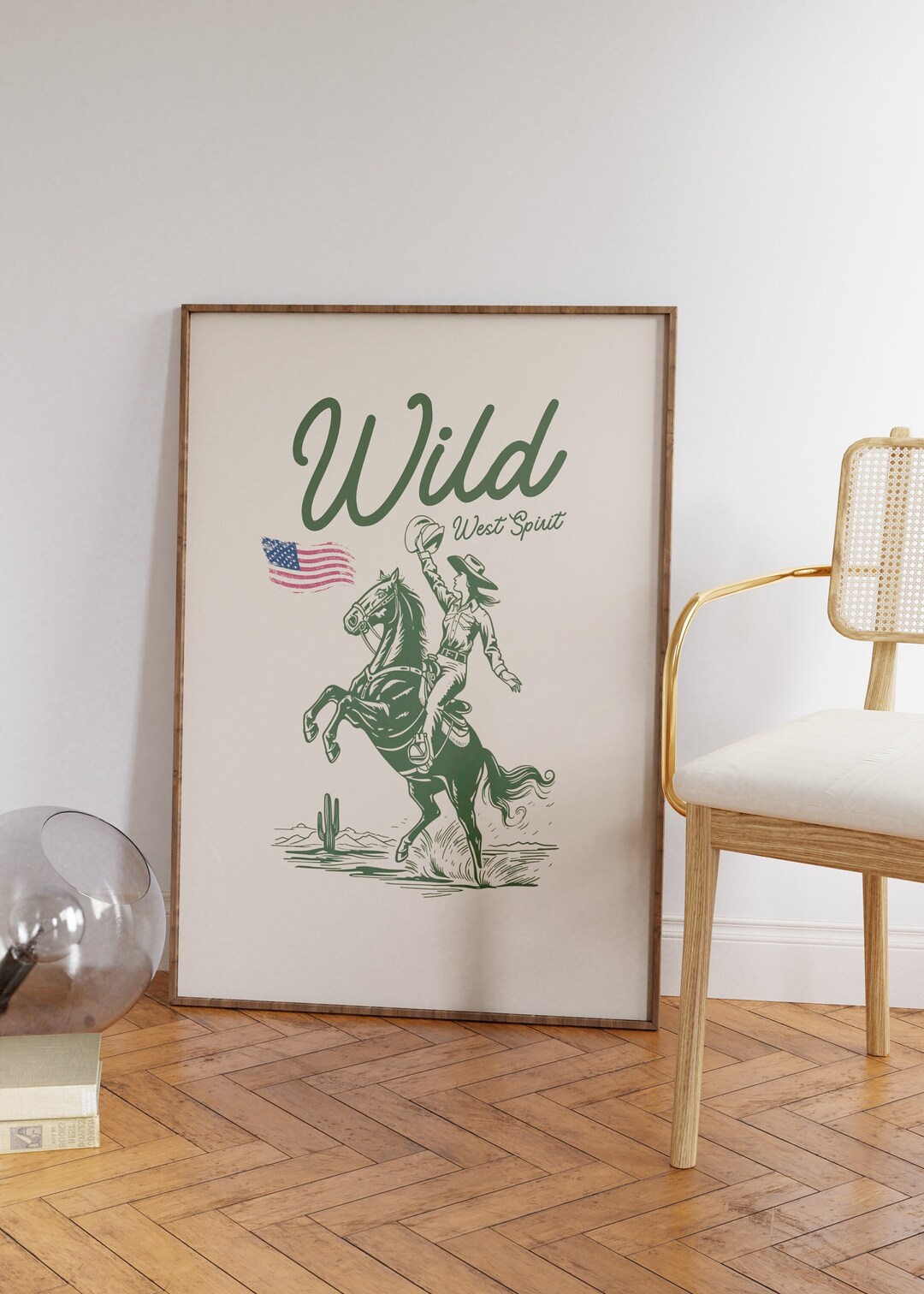 Vintage Western Cowgirl Poster, Horseback Riding, Cowboy Print, Cowgirl ...