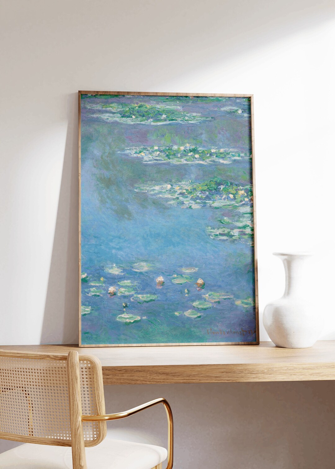 Water Lilies, Famous Cloude Monet Painting, Monet's Print ...