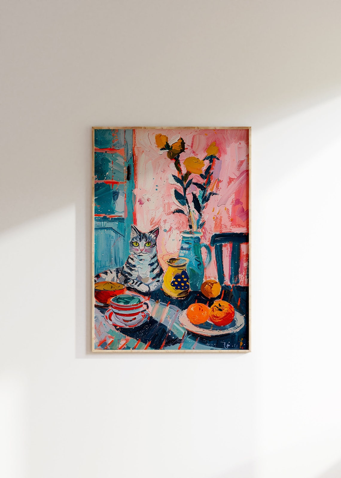 Colorful Food Art Print Set, Kitchen Still Life, Home Decor - Etsy