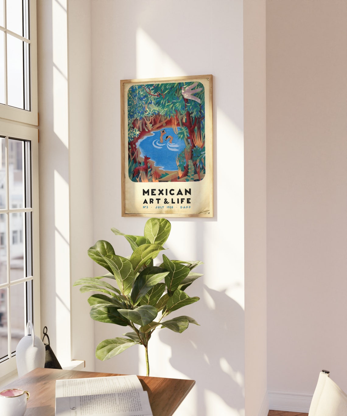 Vintage Mexican Art and Life Poster, Cultural Decor - Etsy