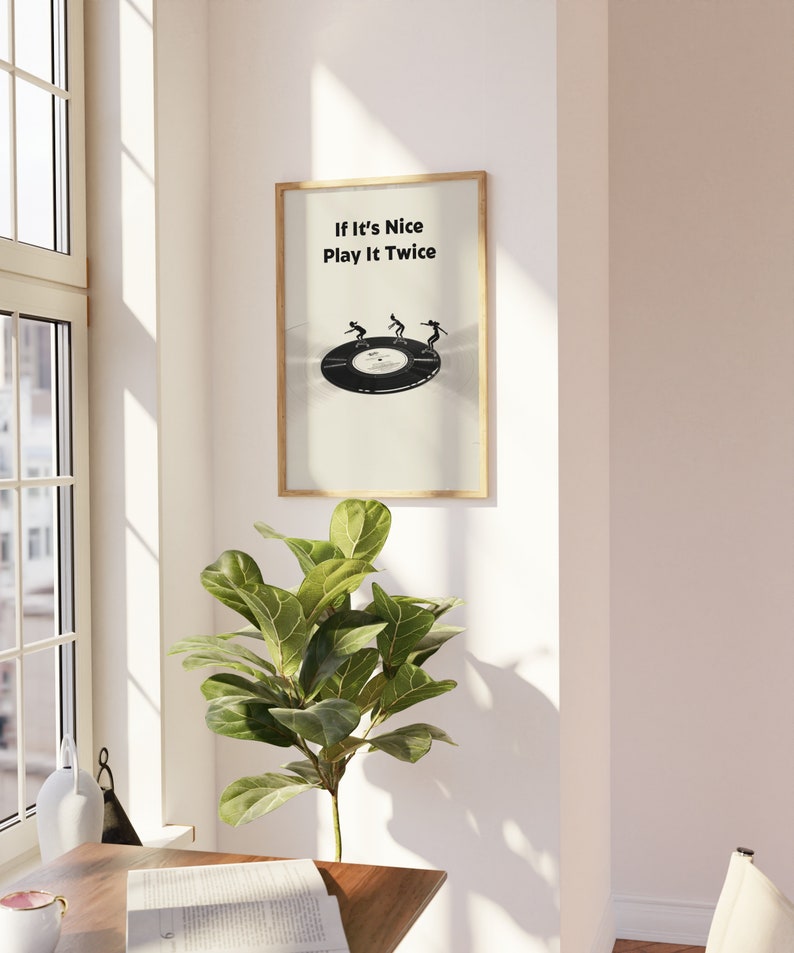 Skaters Record Label Poster, Music Label Print, Vinyl Record Poster ...
