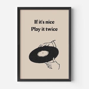 Record Label Poster, Music Label Print, Vinyl Record Poster, Trendy ...