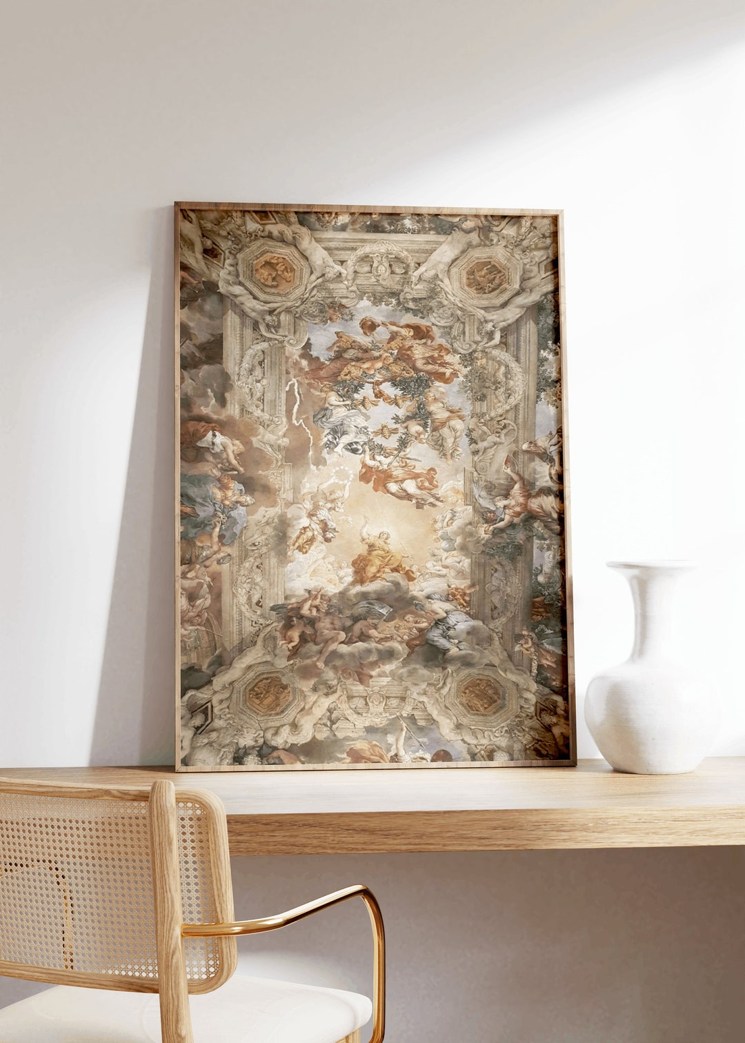 Renaissance Art Painting, Vintage Print, Old Painting, Antique Art ...