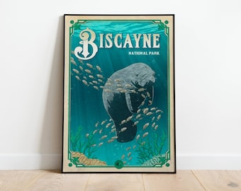 Biscayne National Park Poster - Etsy