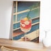 Japanese Cocktail Art Print, Vintage Bar Poster - Etsy