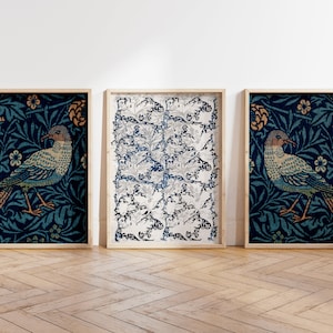 Set of 3 Vintage William Morris Poster, Art Nouveau, Vintage Print ...