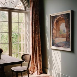 Indian Terrace Print, Colourful Indian Poster, Indian Wall Art, Room ...