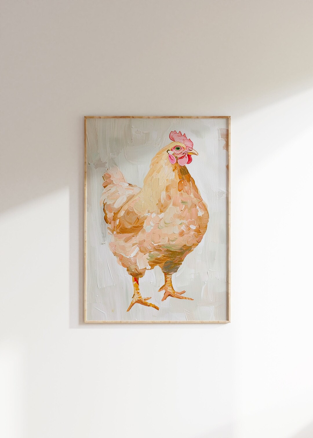 Vintage Poultry Print, Poultry Illustration, Chicken Poster, Chicken ...