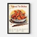 General Tso Chicken Poster, Chinese Food Print, Asian Food Poster ...