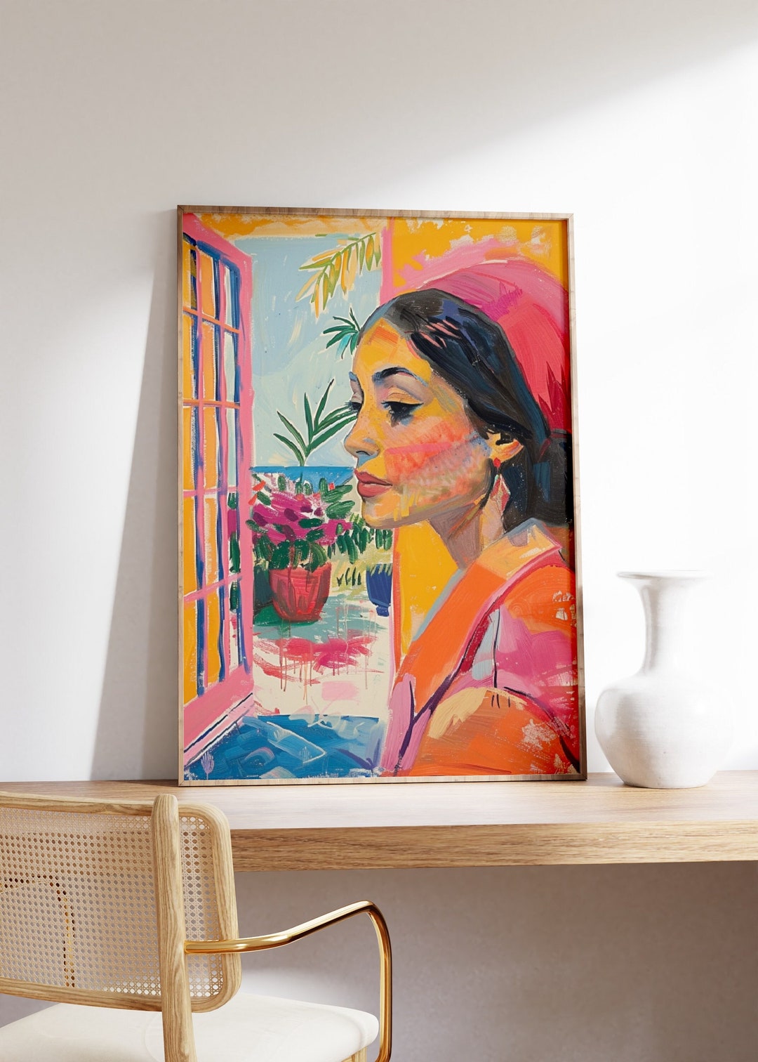 French Riviera Print, Aesthetic Poster for Modern Gallery Exhibition ...