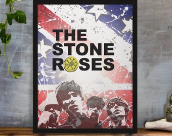 Stone Roses Poster - Etsy UK