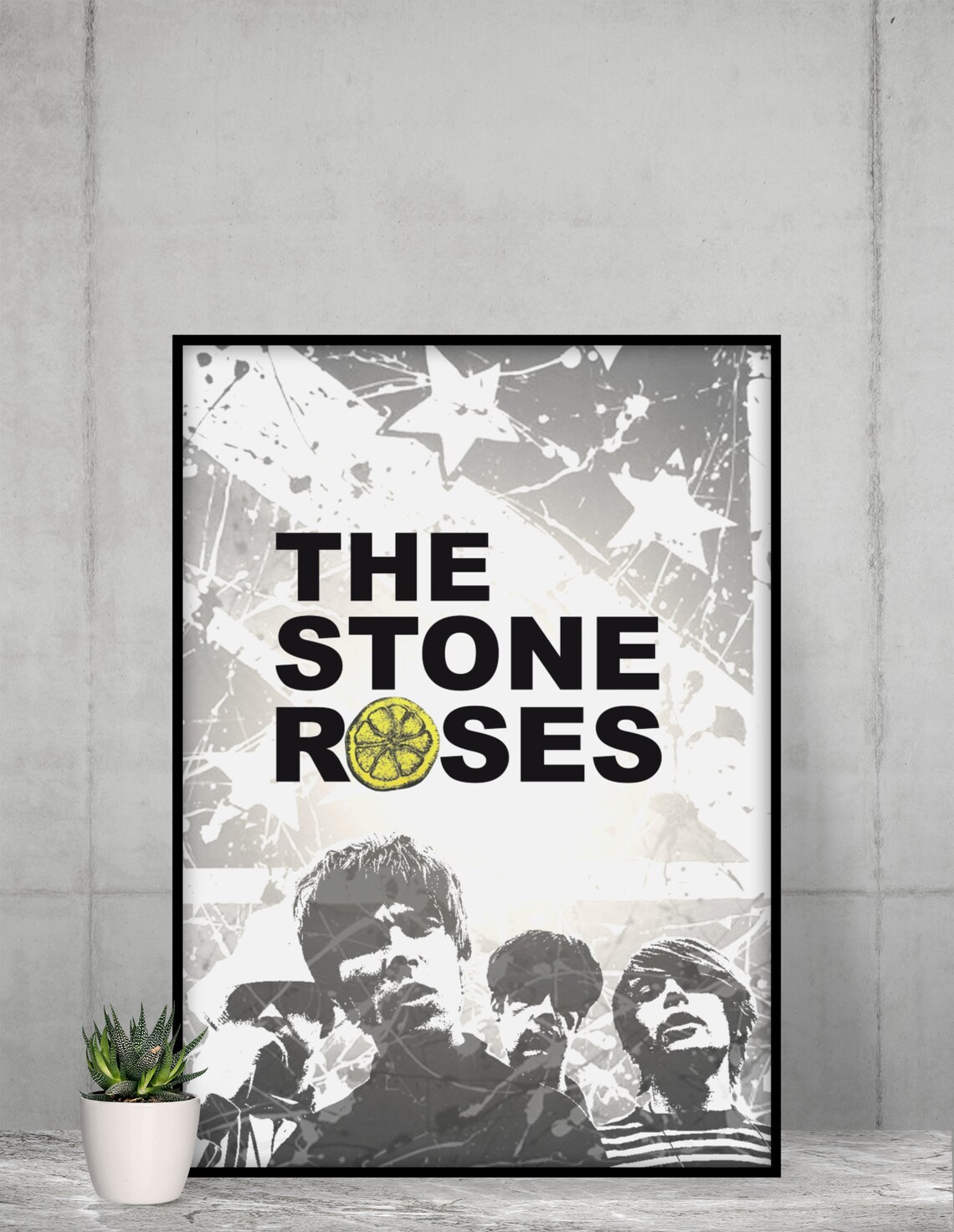 STONE ROSES PRINT Colour and B&W A3 A4 Glossy - Etsy UK