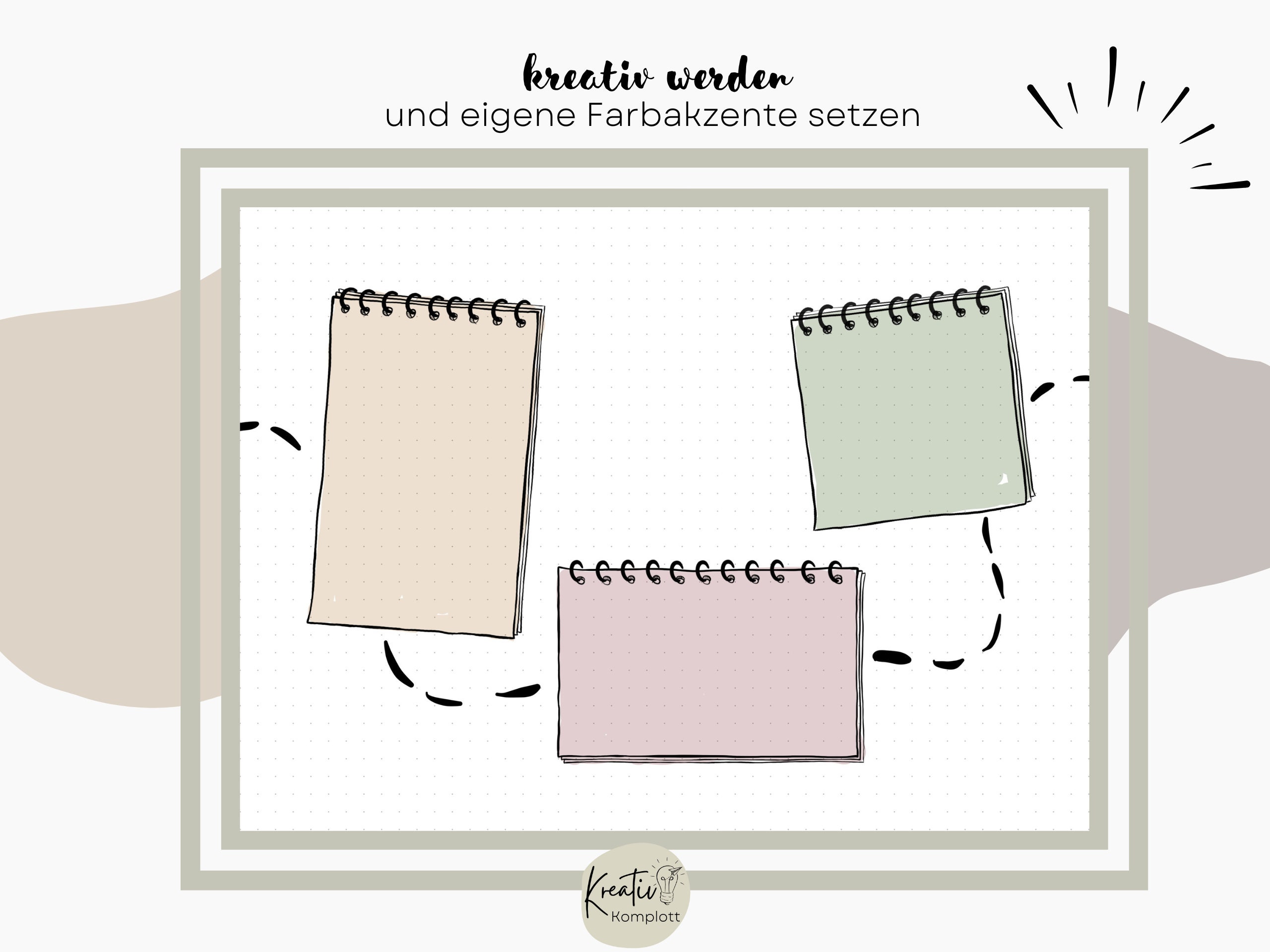 Digitale Notizen, GoodNotes, Digitale Sticker, Zettel, Textcontainer ...