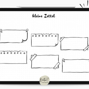 Digital Sketchnotes, Goodnotes, Digital Stickers, Banners, Text ...