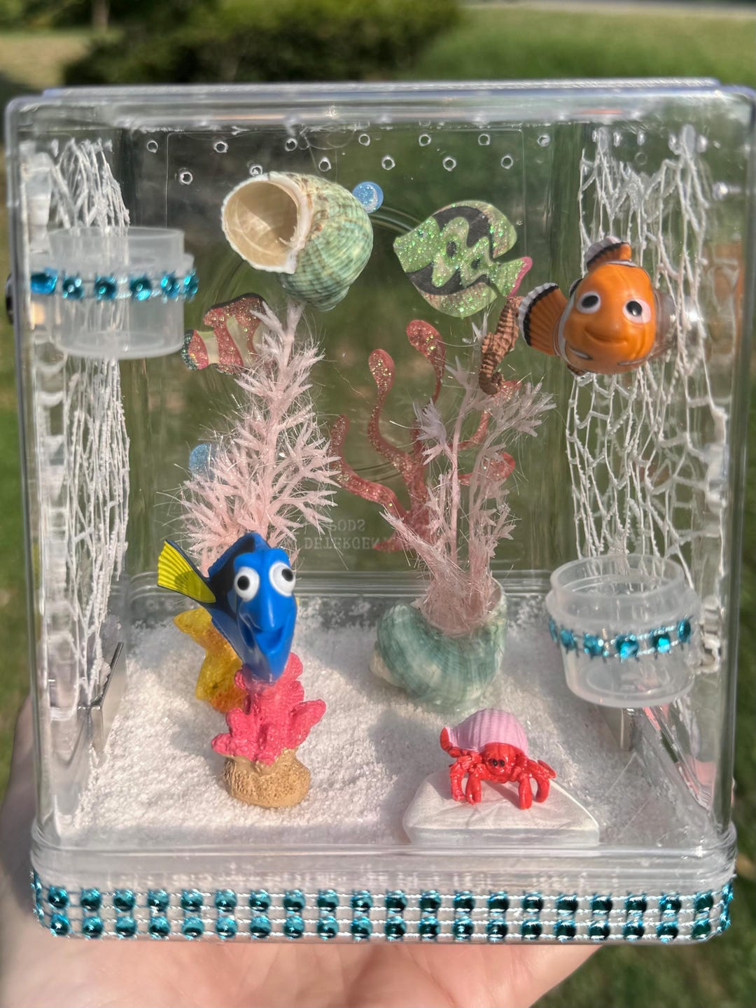 Jumping Spider Enclosure Ocean Beach Nemo Dory Theme - Etsy