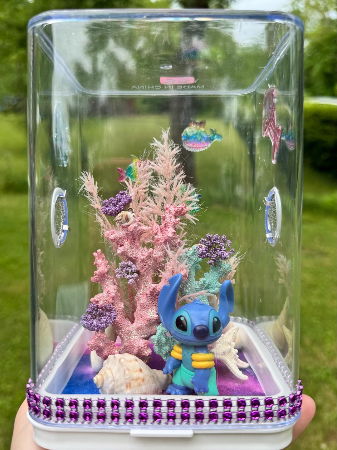 Jumping Spider Enclosure LILO and Stitch Theme Terrarium - Etsy