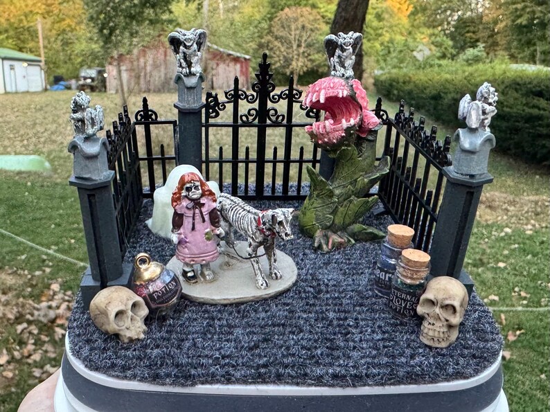 Large Jumping Spider Enclosure Cage Halloween Skeleton Zombie Ghost ...