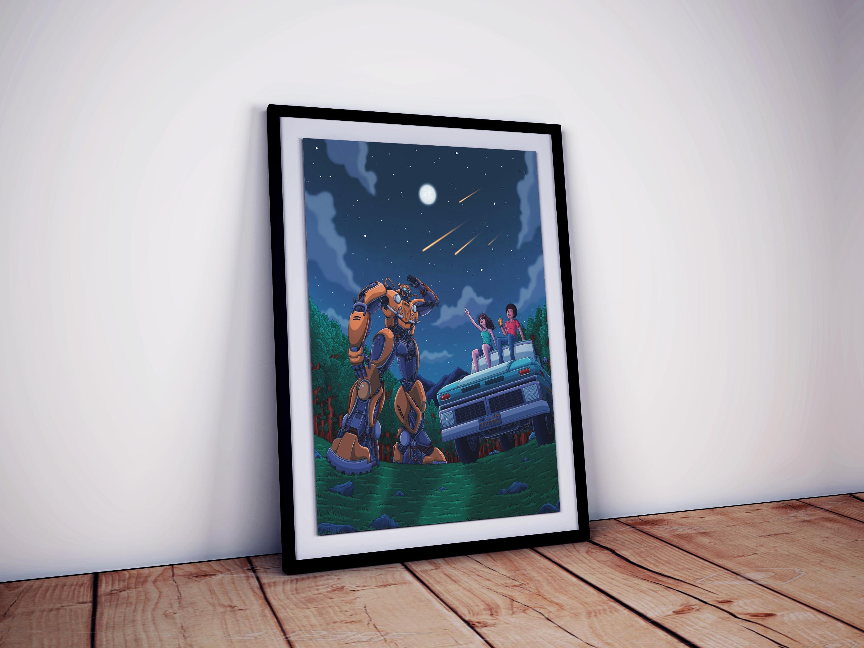 Bumblebee Movie Poster - Etsy