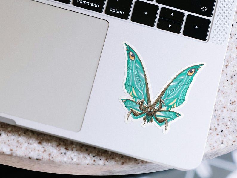Mothra - Godzilla Series Vinyl Sticker - Etsy