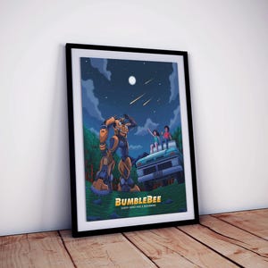Bumblebee Movie Poster - Etsy