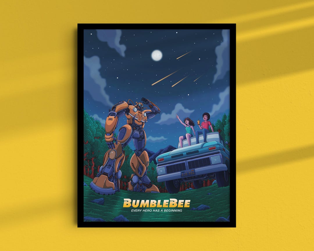 Bumblebee Movie Poster - Etsy