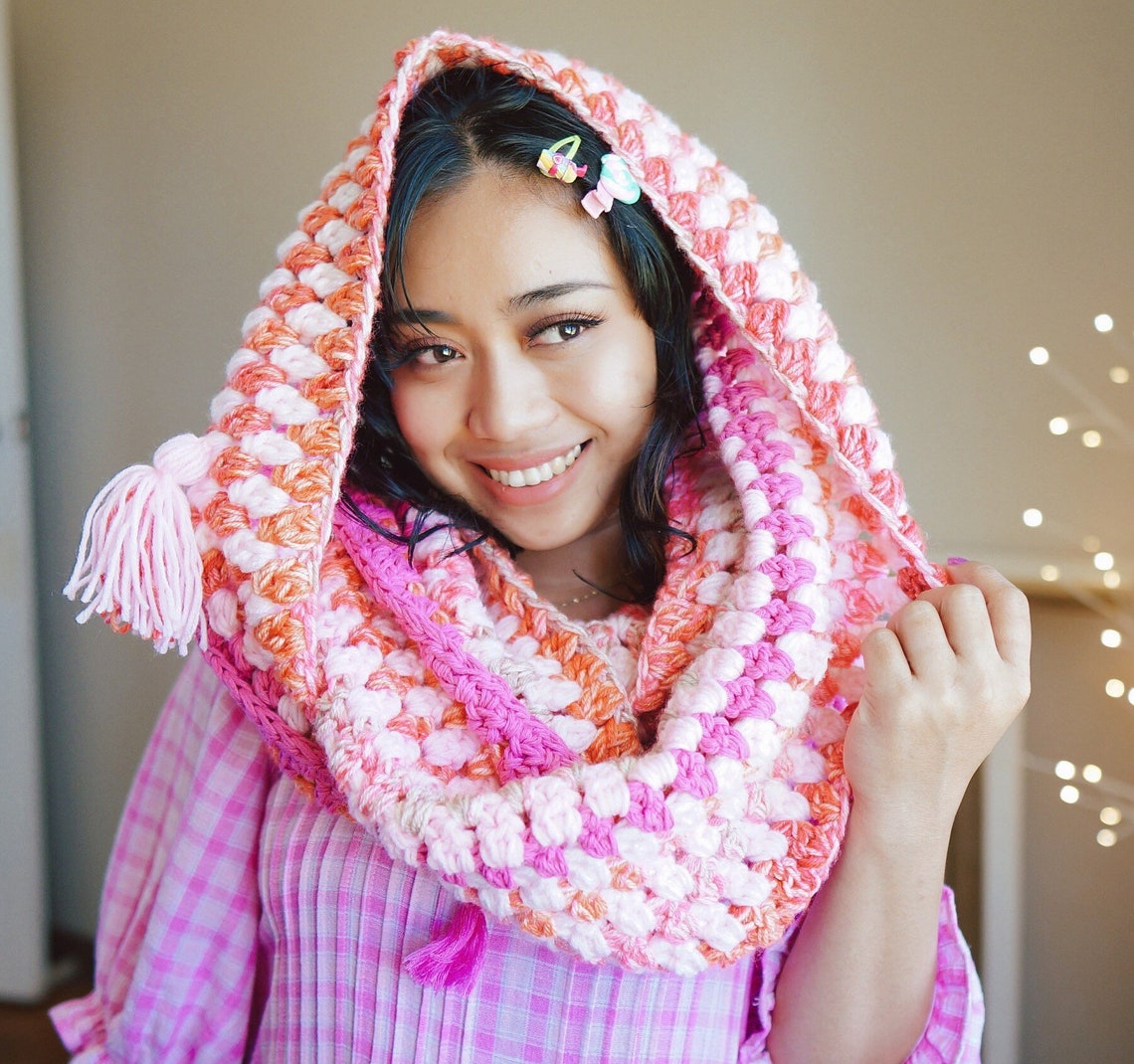 Crochet: Enid Sinclair SNOOD - Wednesday Addams Inspired Crochet Snood ...