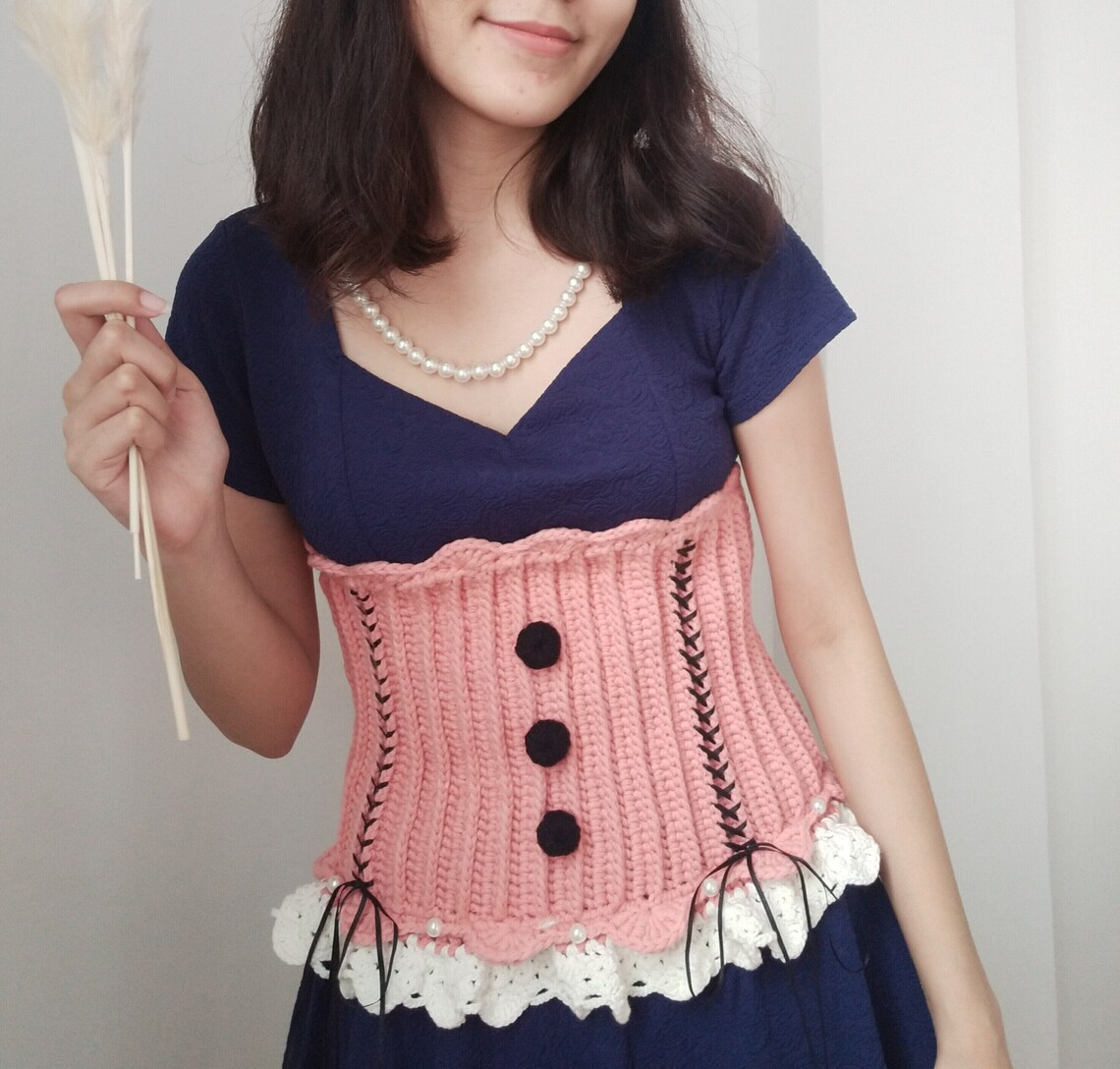 CROCHET PATTERN: Bella Corset Crochet Top - Etsy