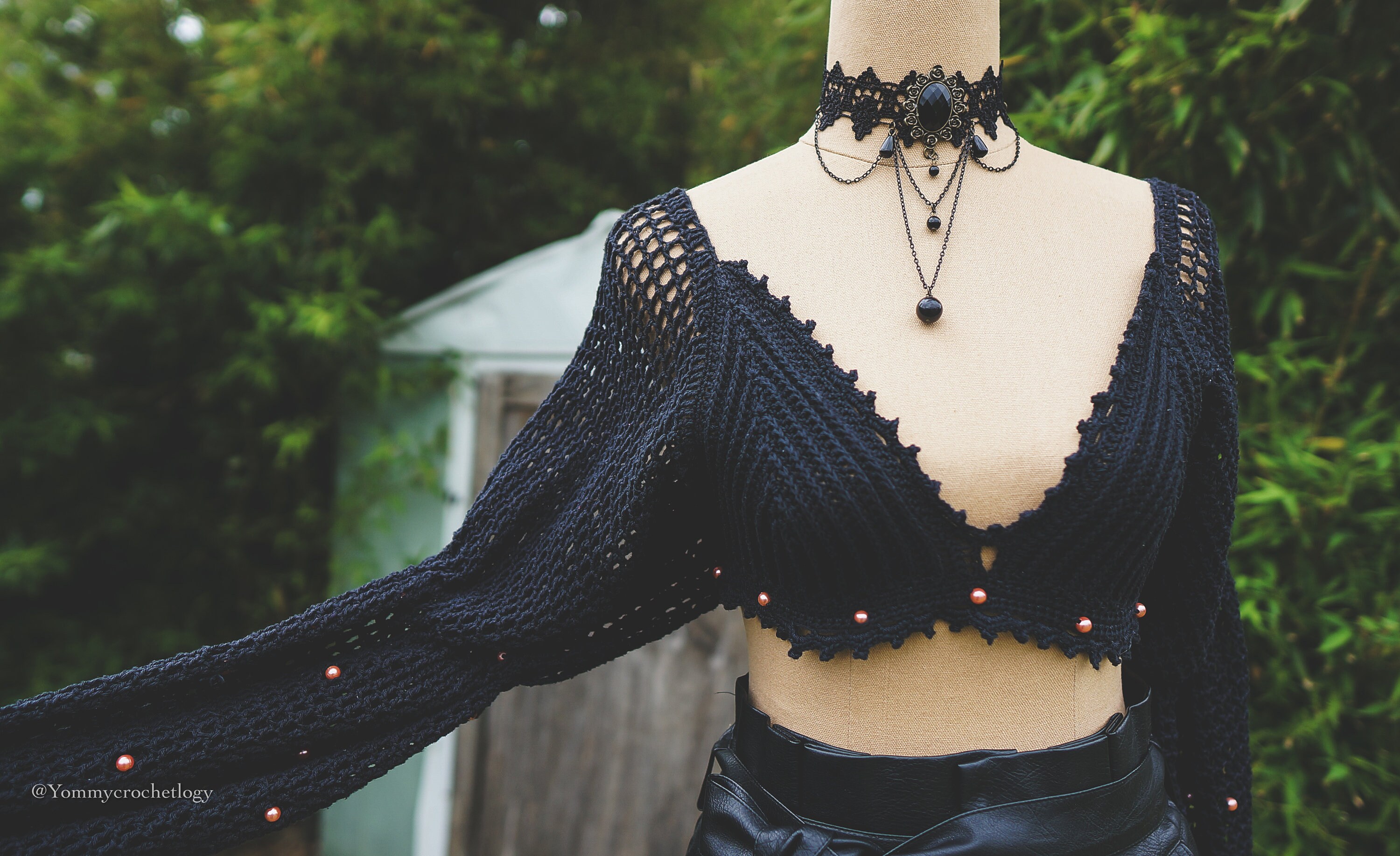 Witches Mesh Festival Top(ready-to-wear-collection) - Etsy