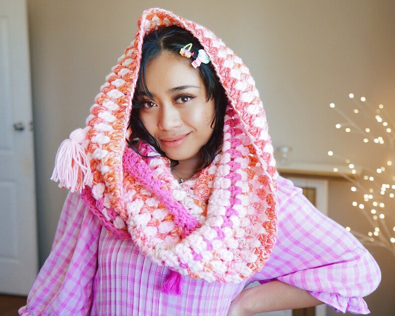 Crochet: Enid Sinclair SNOOD - Wednesday Addams Inspired Crochet Snood ...