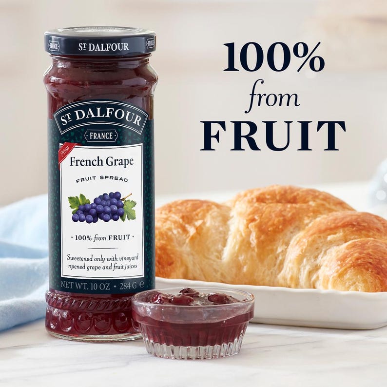 St Dalfour Fruit Spreads Jam Jelly Made in France -choose Your Flavor ...