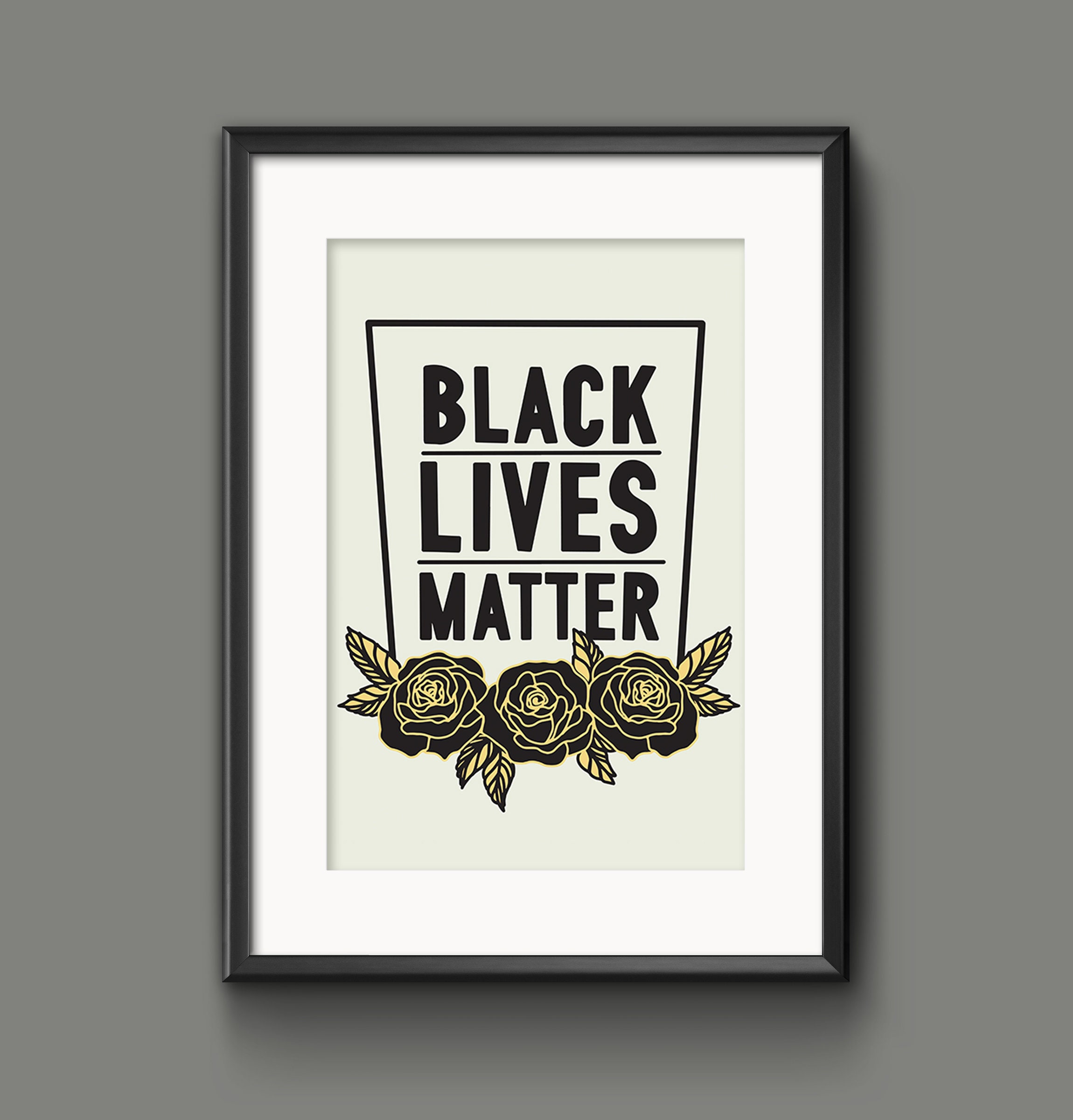 Black Lives Matter Poster Printable Wall Art - Etsy