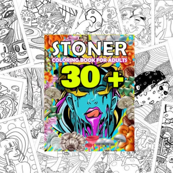 Stoner Coloring - Etsy