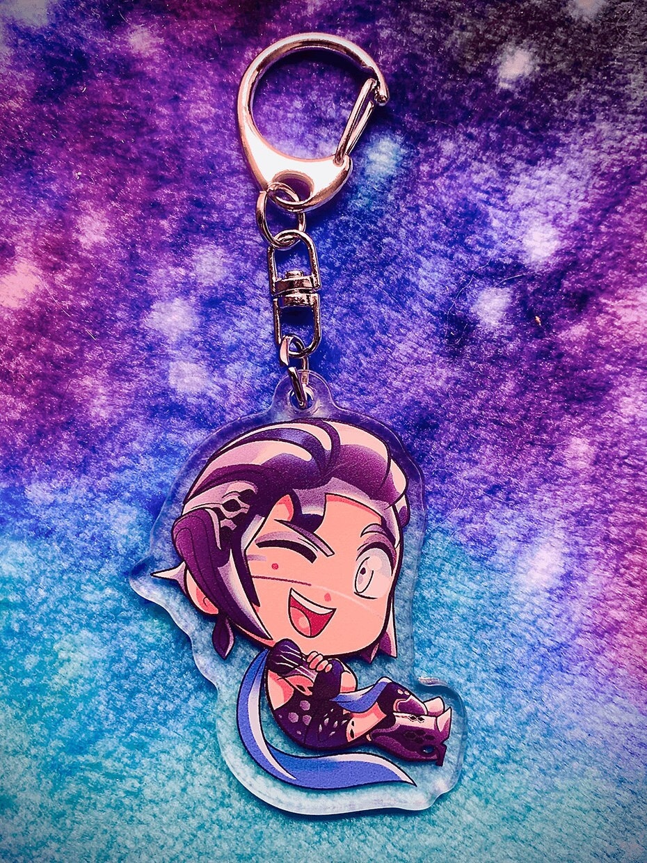 Destiny 2 Chibi Nimbus Double-sided Acrylic Keychain - Etsy