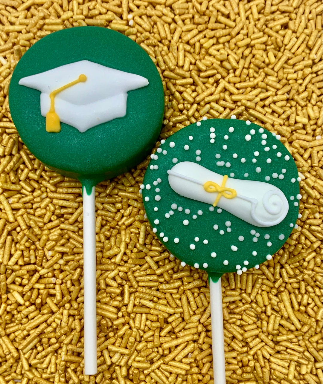 Custom Class of 2024 Graduation Cake Pops, Grad Party Favors, Custom ...