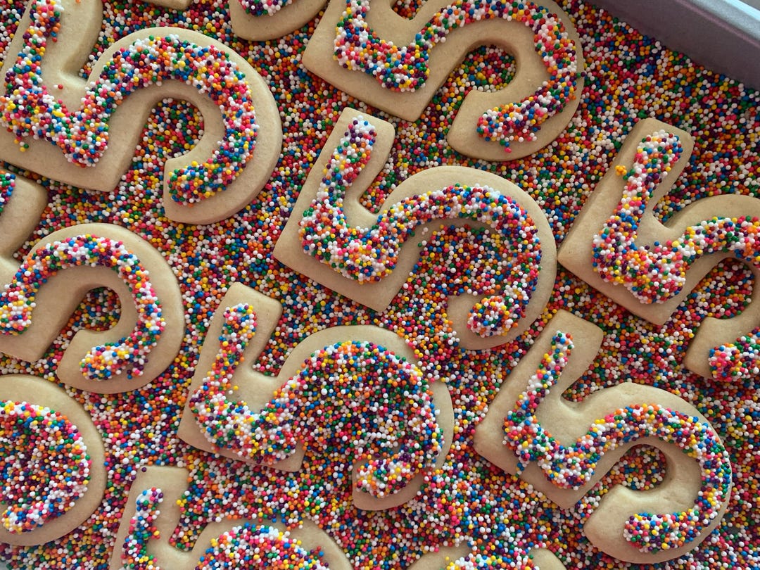 Number Sugar Cookies, Birthday Sugar Cookies, Birthday Cookie Box ...