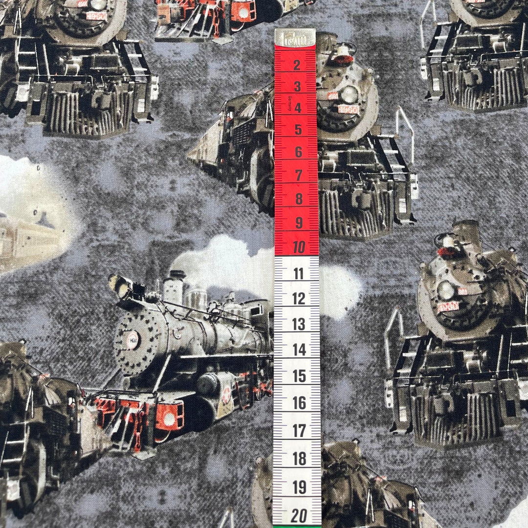 Railway Express, Vintage Trains, Vehicle Fabric, Rare Fabric, Quilting ...