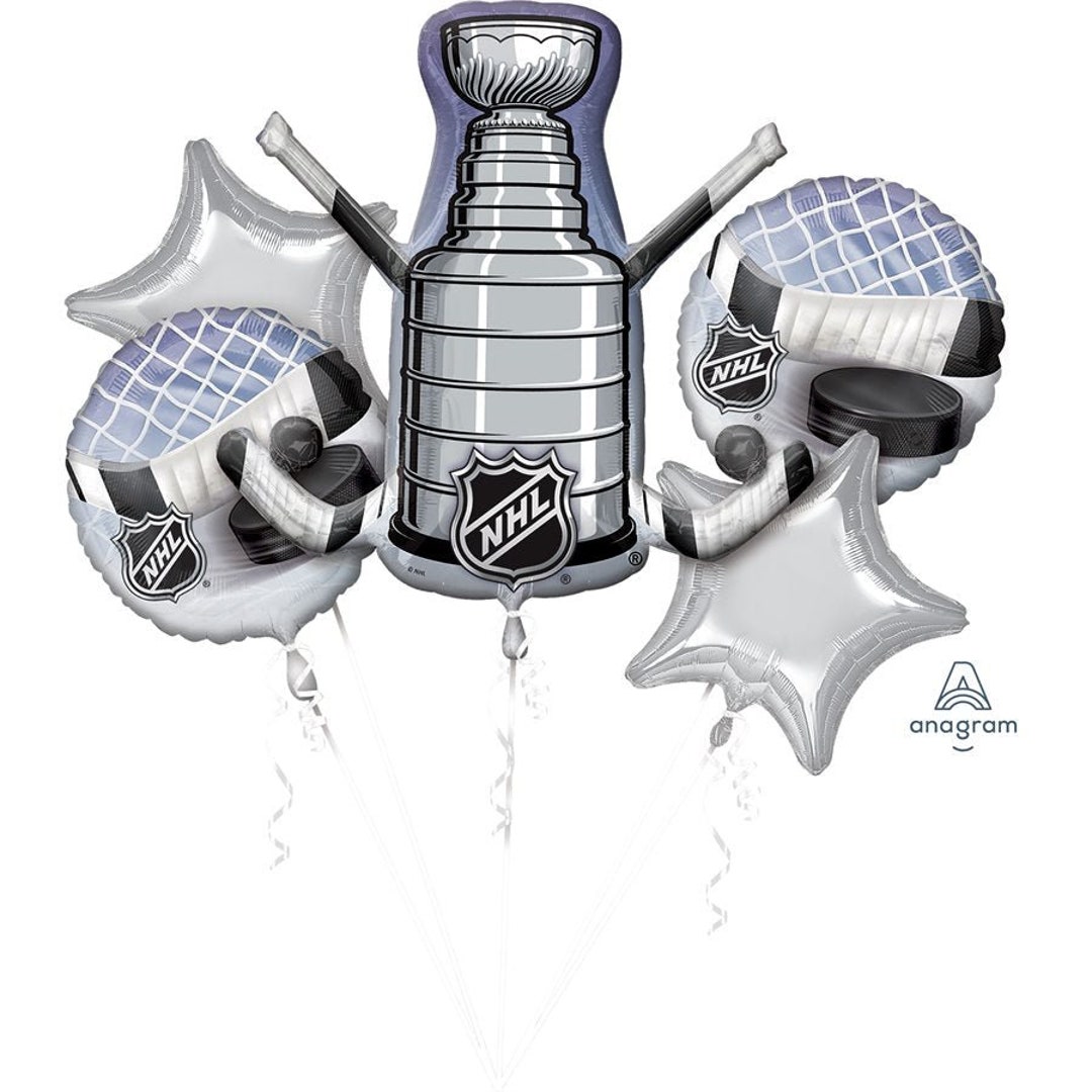 NHL Stanley Cup Themed Balloon Bouquet: Set of 5 Foil Balloons - Etsy