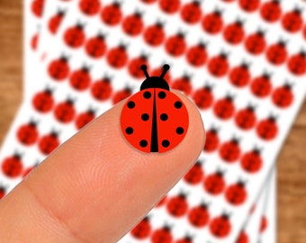 Ladybird Stickers - Etsy
