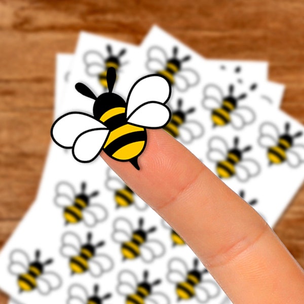 Bee Sticker - Etsy
