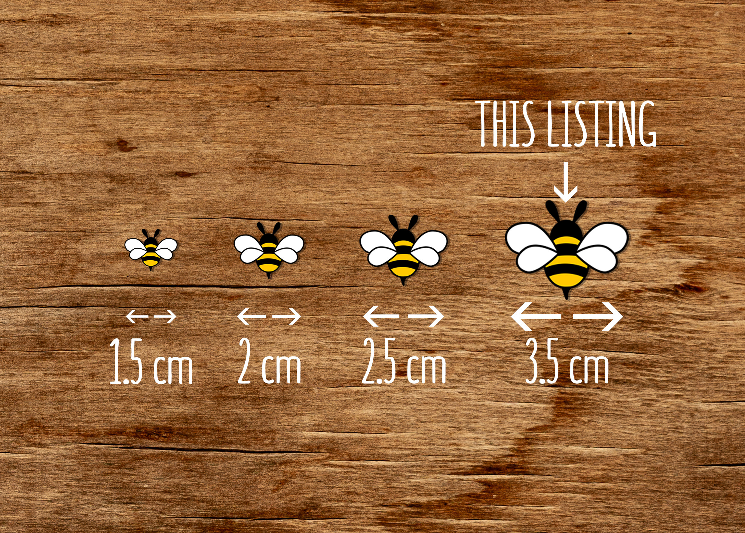 LARGE Cute Bee Stickers Bee Lover Gift Laptop & Phone Case - Etsy